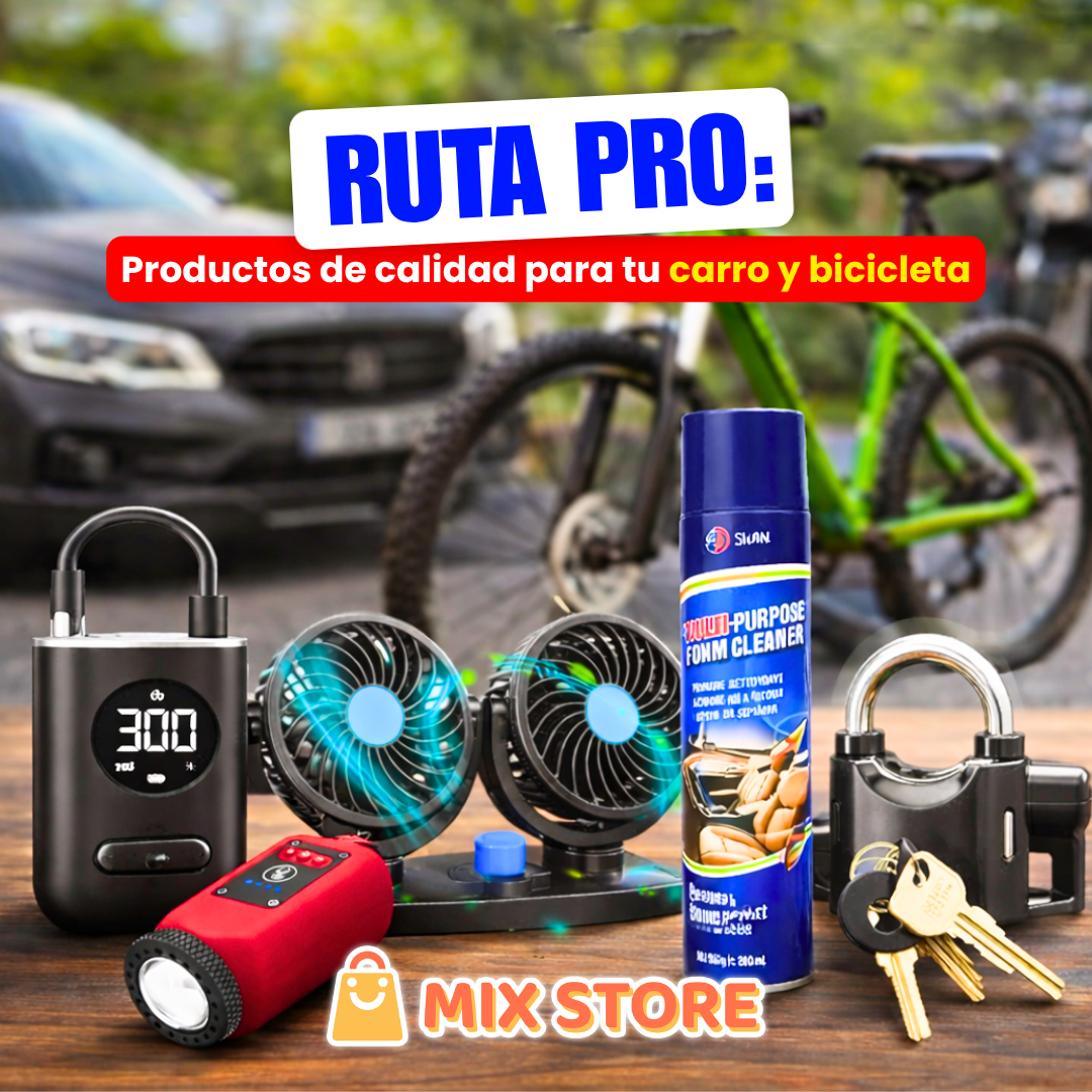 Ruta Pro: Productos de calidad para tu carro y bicicleta – MIX STORE CR